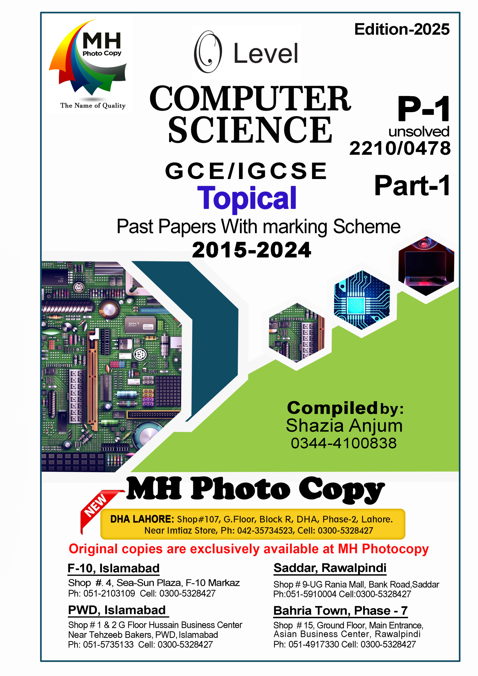 2210-0478-Computer Science (unsolved) Paper 1 (Part 1- Part 2) – MH Photo Copy