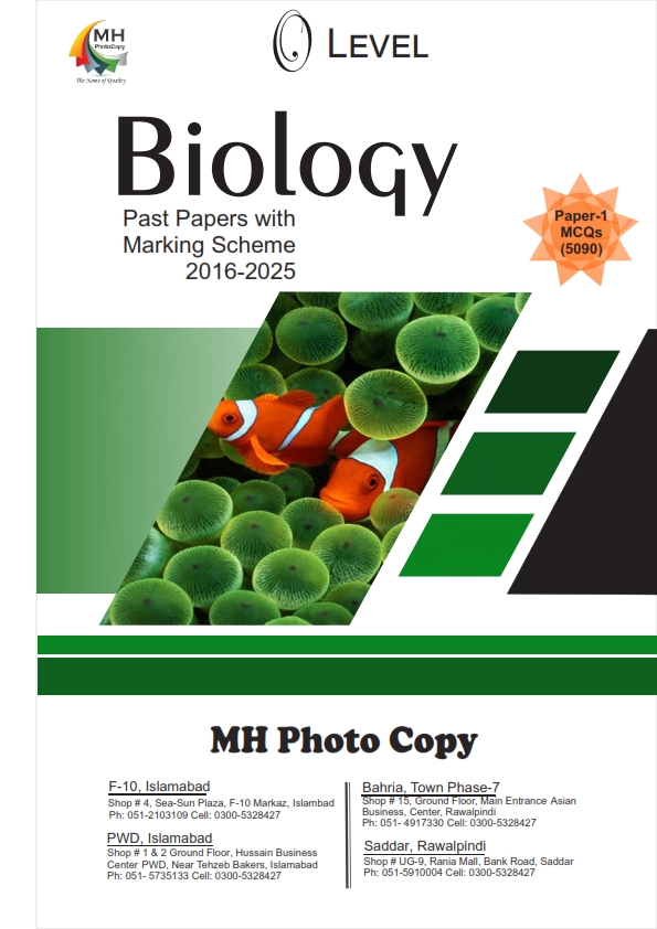 5090-Biology (MCQs) Paper 1 – MH Photo Copy