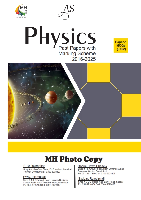 9702 – Physics (MCQs) Paper 1 – MH Photo Copy
